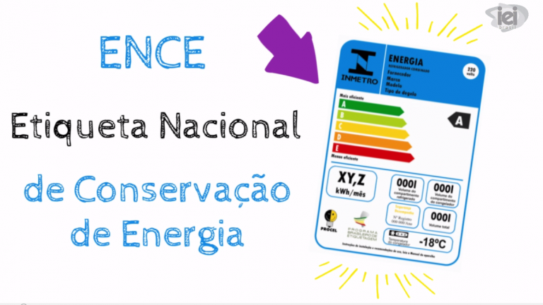 O que é a Etiqueta Nacional de Conservação de Energia (ENCE)? - IEI ...